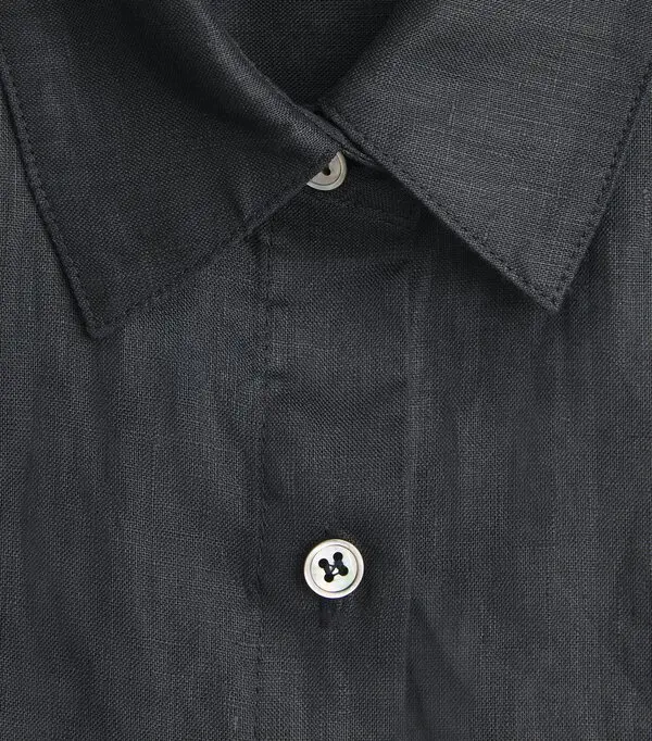 Theory Linen Cinched Shirt