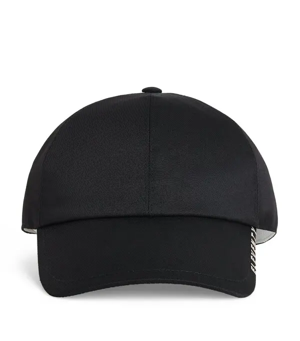 Eleventy Embroidered Logo Baseball Cap - Black