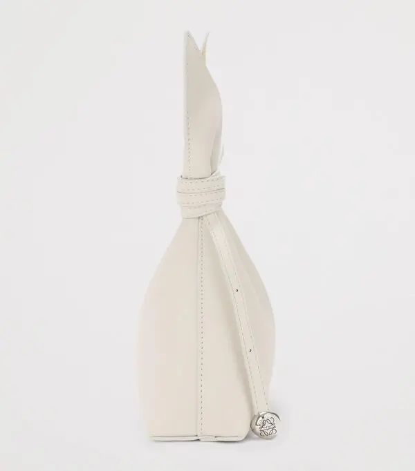 Loewe Mini Leather Knotted Shoulder Bag