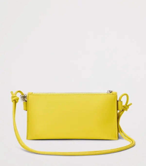 Loewe Nappa Leather Joya Pouch - Yellow