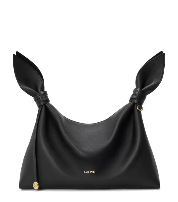 Loewe Medium Scarf Shoulder Bag - Black