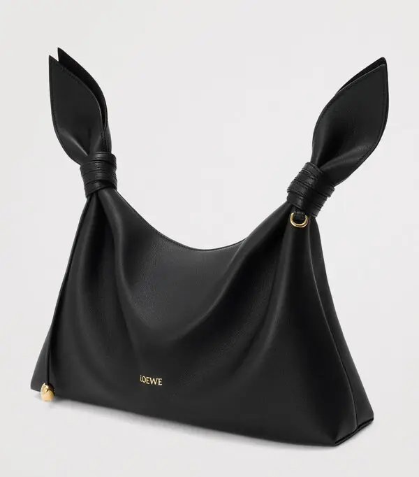 Loewe Medium Scarf Shoulder Bag - Black