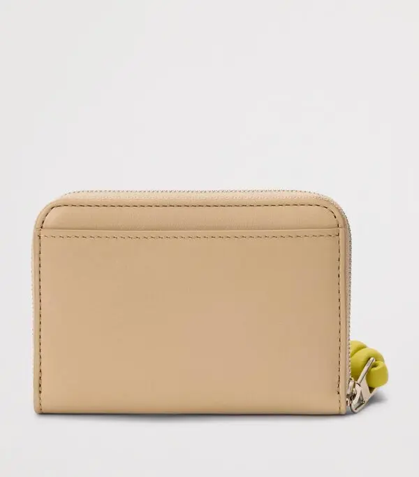 Loewe Leather Knot Coin Purse - Beige