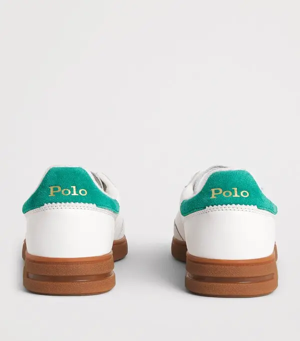 Polo Ralph Lauren Leather Bedford Sneakers - White