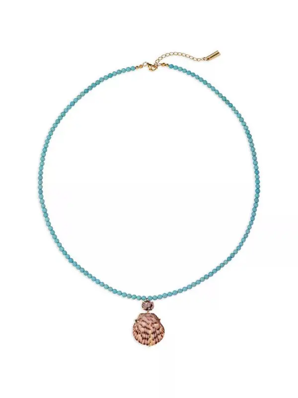 JENNIFER BEHR Deidre Shell-pendant Necklace - Gold
