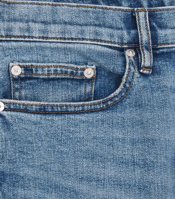 FRAME L'homme Slim Jeans In Medium Wash - Blue