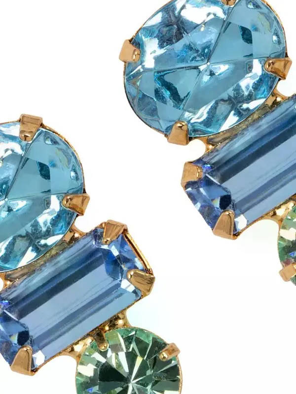 JENNIFER BEHR Patricia Crystal-embellished Earrings
