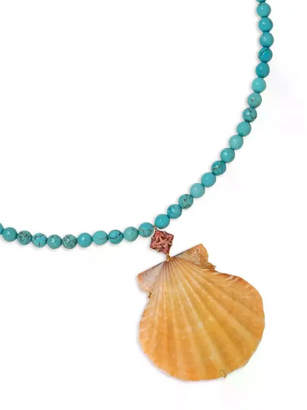 JENNIFER BEHR Melina Shell-pendant Necklace
