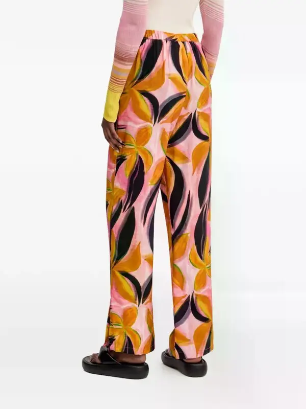 Desigual Floral Print Palazzo Pants