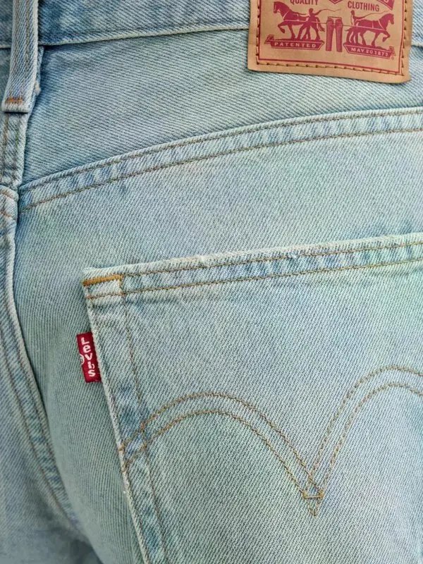 LEVI'S Ripped Effect Shorts