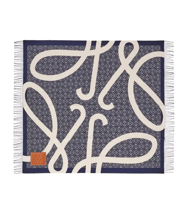 Loewe Wool Anagram Blanket