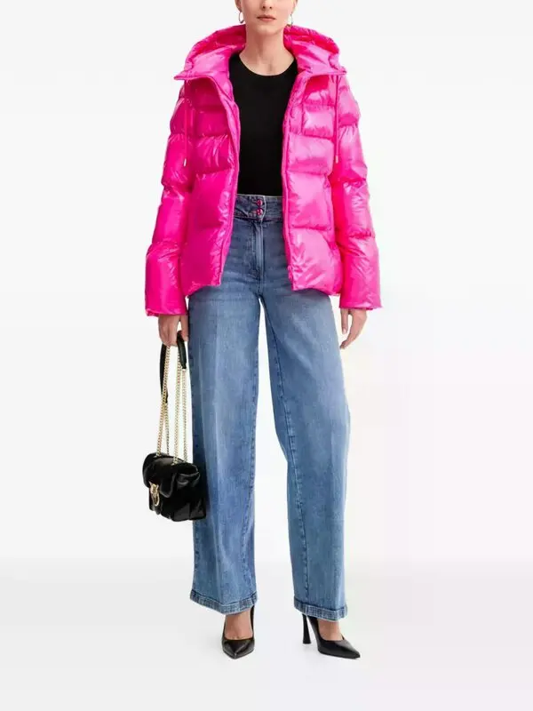 SILVIAN HEACH Wide Leg Jeans With Button Fastening