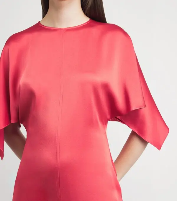 Stella McCartney Satin Maxi Dress