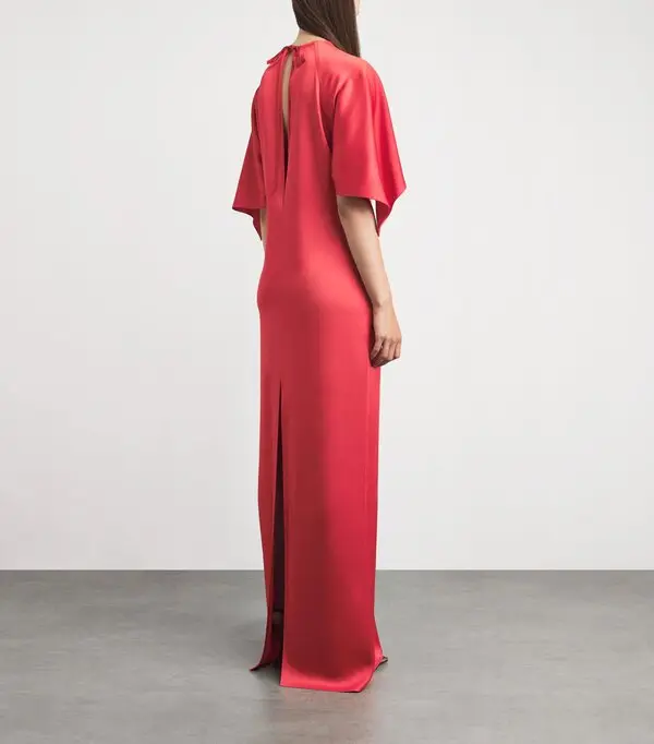 Stella McCartney Satin Maxi Dress