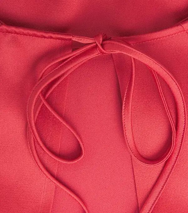 Stella McCartney Satin Maxi Dress
