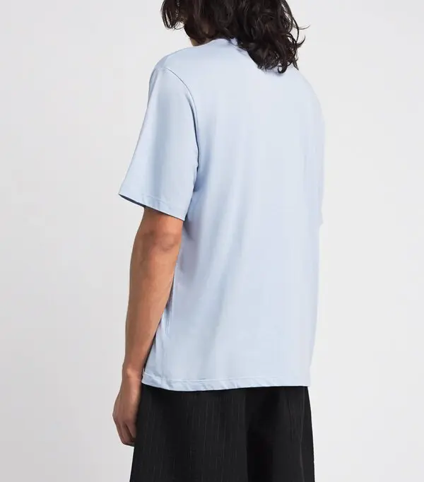 Amiri Cotton Script T-shirt - Blue