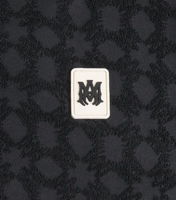 Amiri Ma Quad Zip-up Polo Shirt