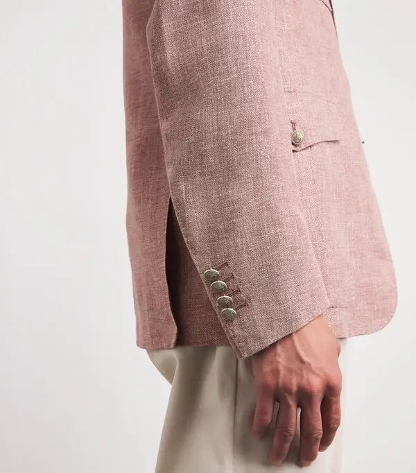Eleventy Linen-cashmere-silk Sahara Jacket