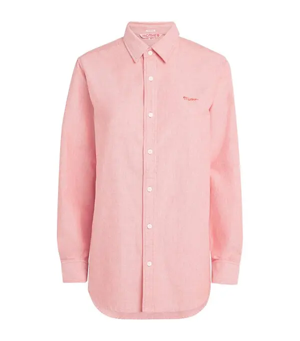 MOTHER The Bestie Cotton Shirt