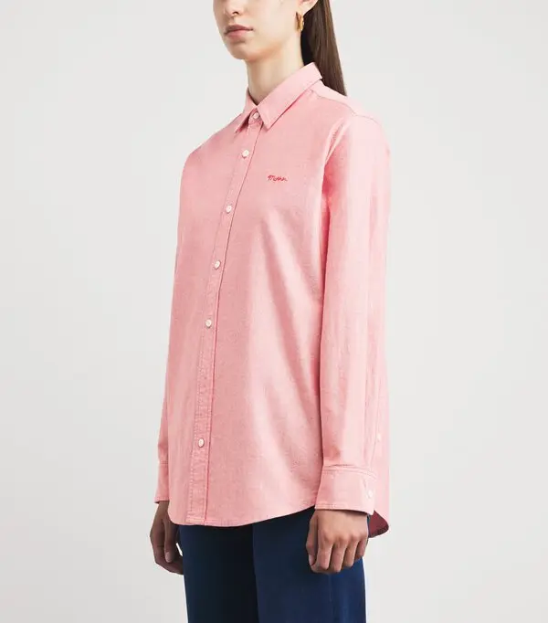 MOTHER The Bestie Cotton Shirt