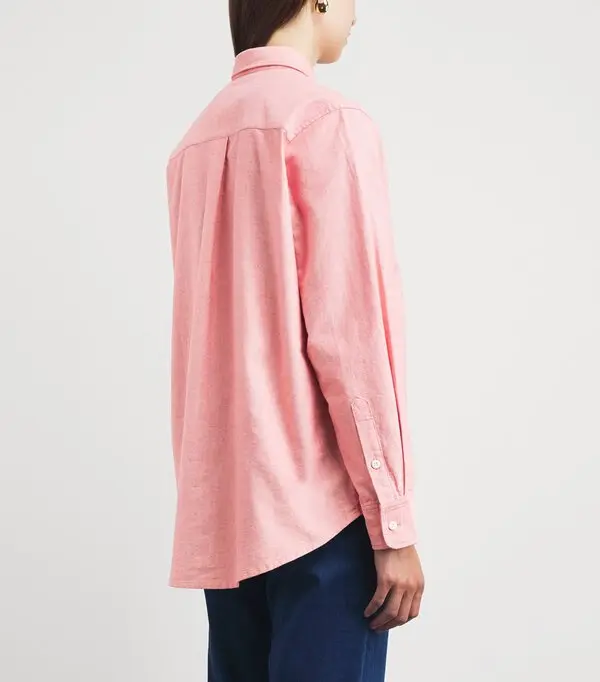 MOTHER The Bestie Cotton Shirt