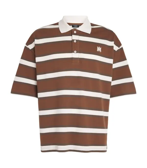 Amiri Cotton Stripe Logo T-shirt