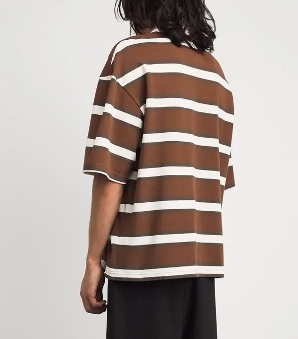 Amiri Cotton Stripe Logo T-shirt