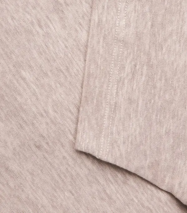 Eleventy Linen Polo Shirt - Pink
