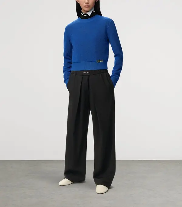 Loewe Wool-blend Tailored Trousers
