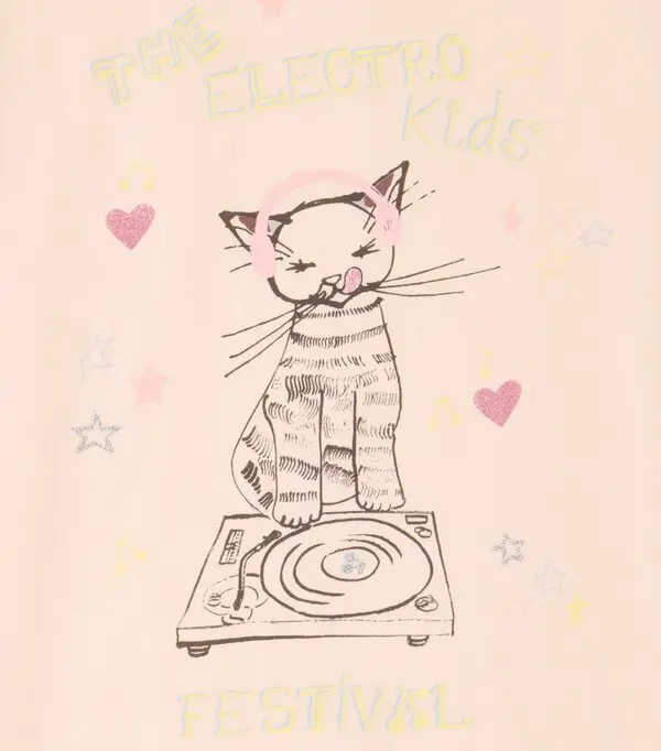 Bonpoint Cat Print T-shirt