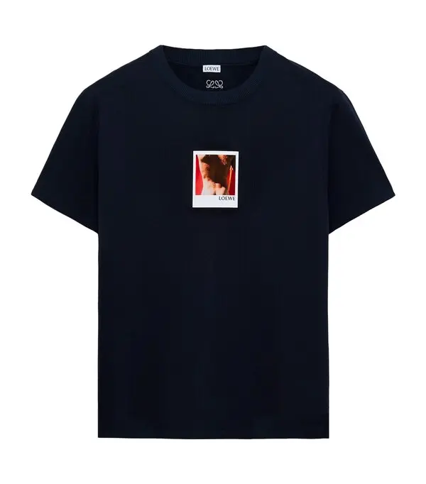 Loewe Cotton-blend Printed T-shirt