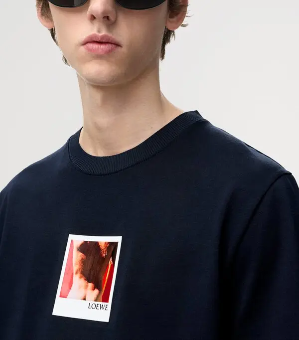 Loewe Cotton-blend Printed T-shirt