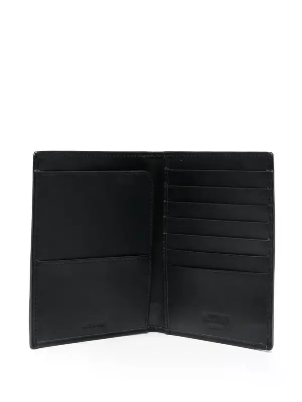 Moschino Jacquard Logo Bi-fold Wallet