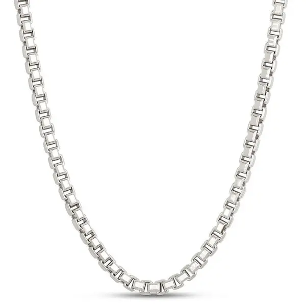 Toscano Classic Veneziana Link Necklace, Sterling Silver,|sfaa300kvd8 22" 117g - Ss