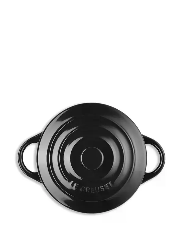 LE CREUSET Stoneware Mini Cocotte - Black