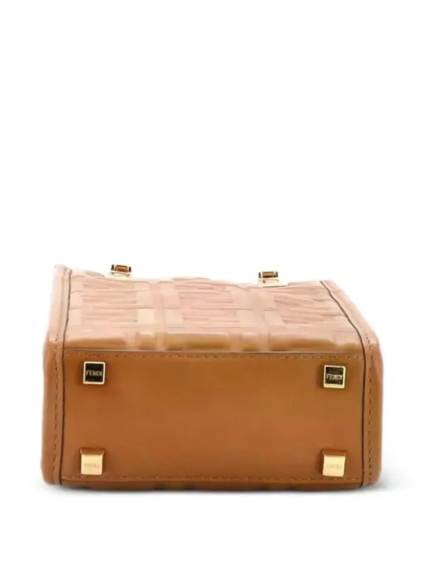 Fendi Sunshine Shopper Mini Tote Bag