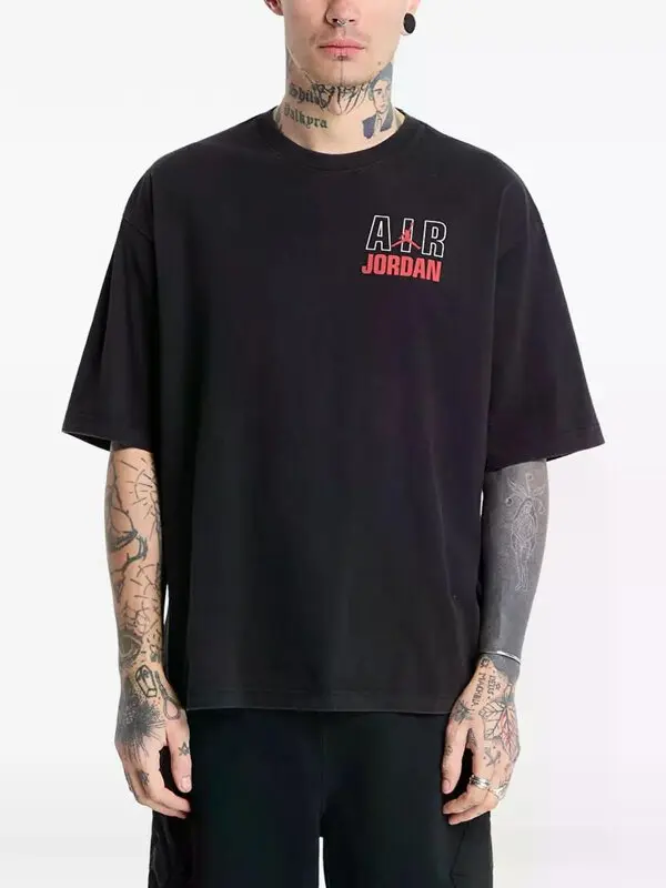 JORDAN Flight Logo-print T-shirt - Black