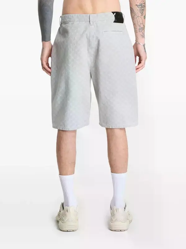 DAILY PAPER Washed Monogram Shorts - Grey