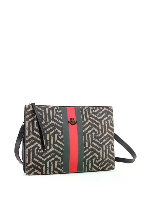 Gucci Caleido Gg Coated Canvas Messenger Bag