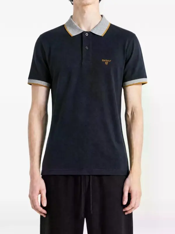 Barbour Logo-embroidered Polo Shirt