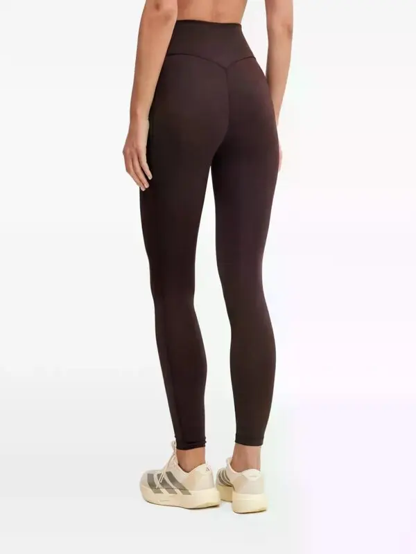 Adidas Logo Leggings - Brown