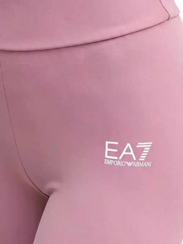 EA7 Logo-print Leggings