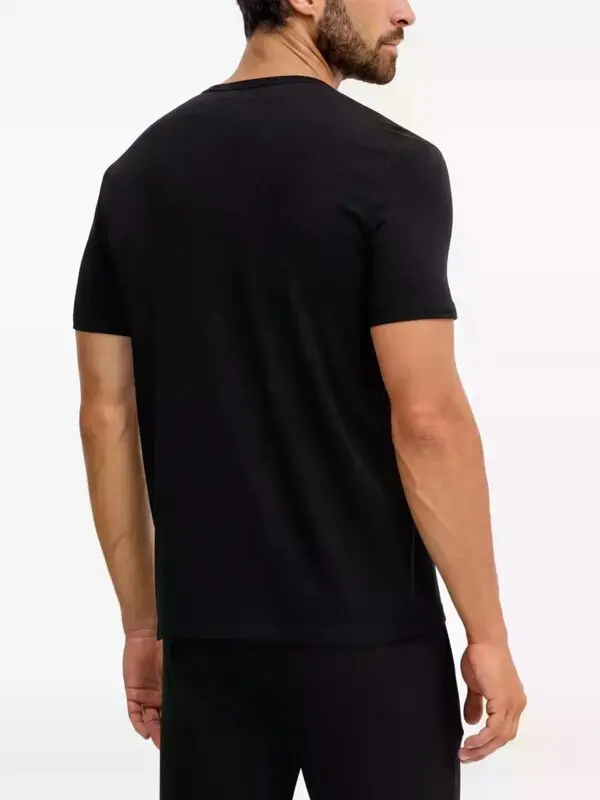 Armani Exchange Logo-print V-neck T-shirt