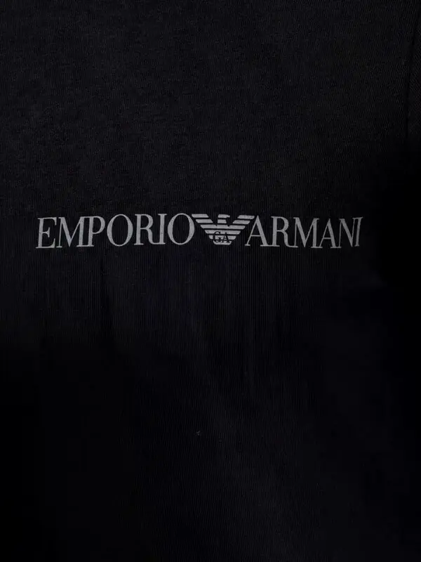 Armani Exchange Logo-print V-neck T-shirt