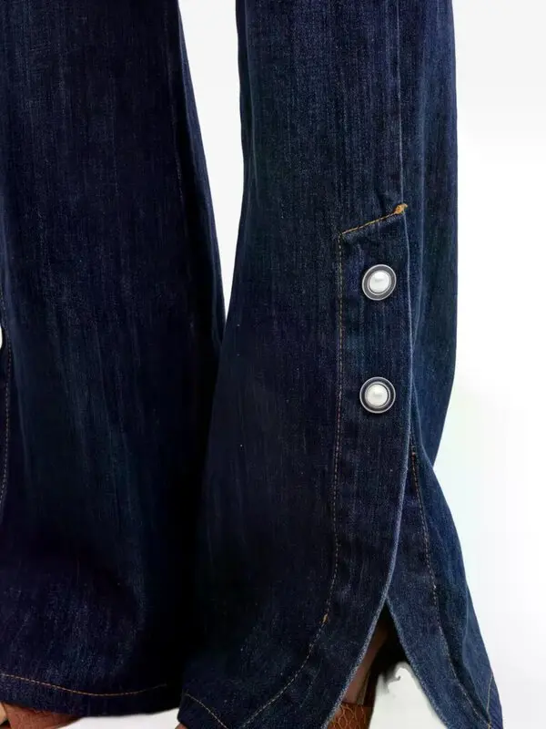 TWINSET Buttoned-slit Jeans