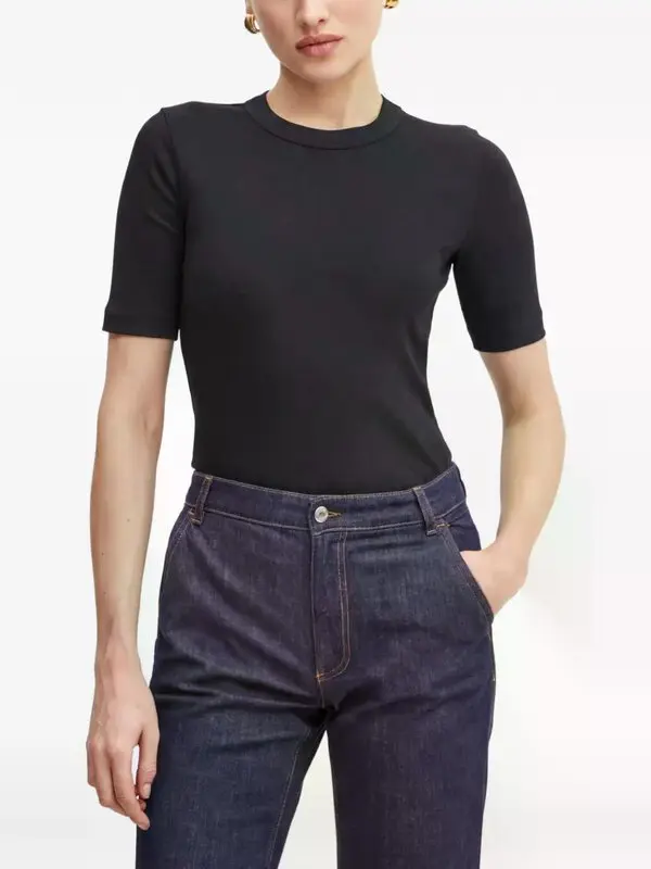 IVY OAK Ribbed Short-sleeve T-shirt