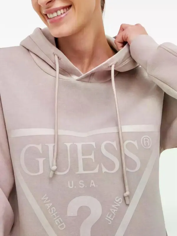 Guess Hooded Graphic Sweater