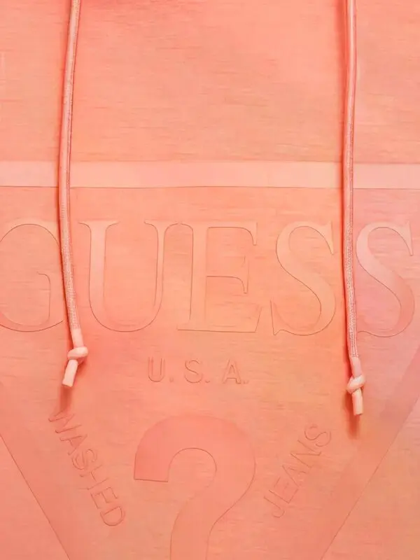 Guess Logo Print Hoodie