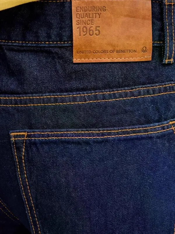 BENETTON Button-fastening Jeans