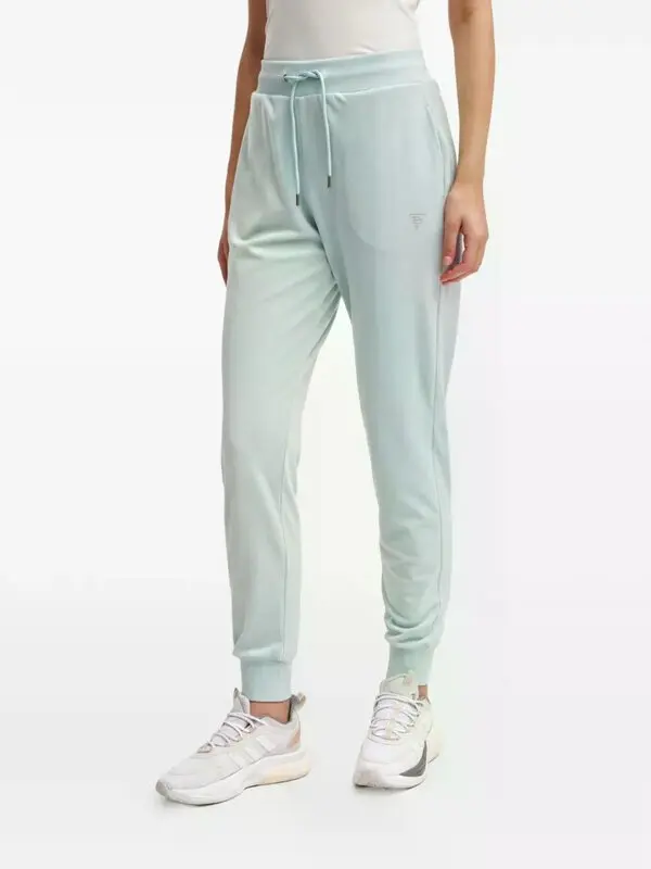 Guess Drawstring Embellished Trousers - Blue